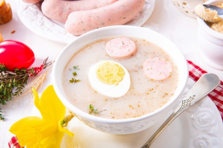 Żurek: Polish Sour Rye Soup Recipe