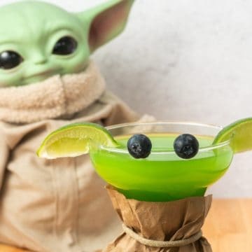 Cute and Tasty Baby Yoda Cocktail - Anna in the Kitchen