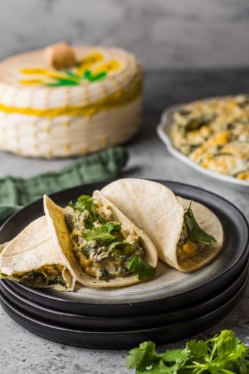 Salsa Poblano (Mexican Rajas con Queso)