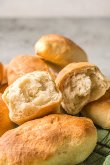 Fluffy Mexican Bolillo Bread Rolls